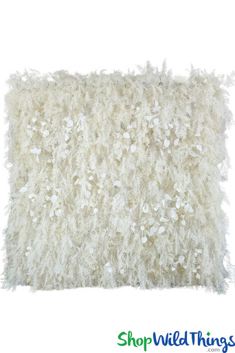 8x8' Cream Branch Premium Backdrop Wall | ShopWildThings.com