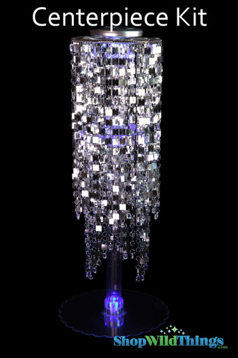 Centerpiece Display System includes Chandelier and Riser Kit