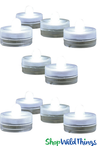 Waterproof White LED Lights for Weddings & Centerpieces ...