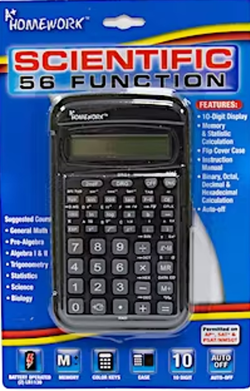 Squishy Toy Texas Instruments TI-15 Scientific Calculator - 2 Line ...