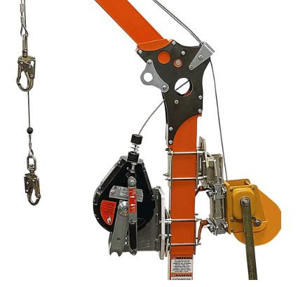 CONFINED SPACE KIT - DAVIT SYSTEM, 3-WAY 60' (18 M) SRL, 65' (20 M) MAN ...