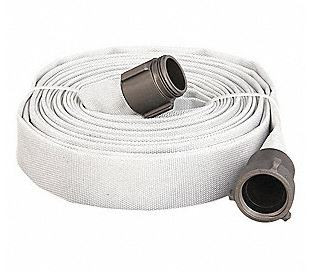 1-1/2 X 25' FIRE HOSE C/W 1/4 TURN FOREST FIT - Western Equipment Ltd.