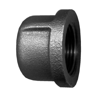 CAP PIPE CAP 2IN FNPT CLASS 150 IRON BK