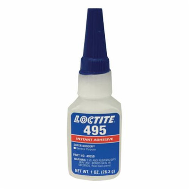 ADHESIVE INSTANT BTL 1OZ CLEAR 24HR 20S