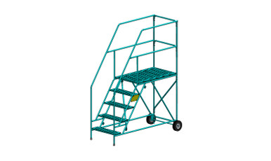 ROLLING LADDERS, WP5HR-42, ROLLING WORK PLATFORMS - Western Equipment Ltd.