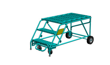 ROLLING LADDERS, WP3-42L, ROLLING WORK PLATFORMS - Western Equipment Ltd.