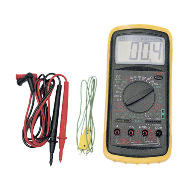 MULTIMETER DGTL 200 OHM TO 200 MOHM LCD