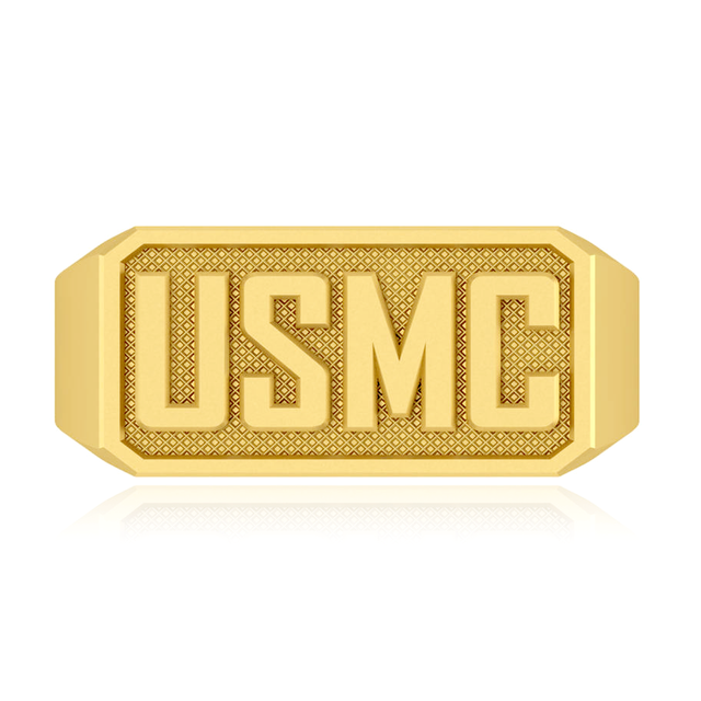 USN US Navy Rank Insignia Signet Ring