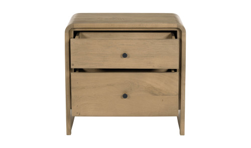 Riley Nightstand Oak - Demarchelier & Co.
