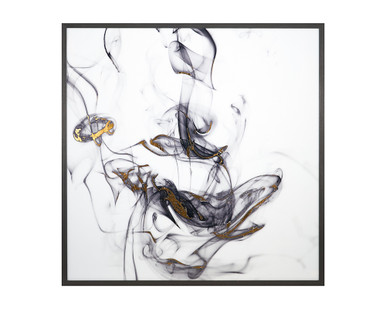 Smoldering - 48" X 48" - Charcoal Frame - Demarchelier & Co.