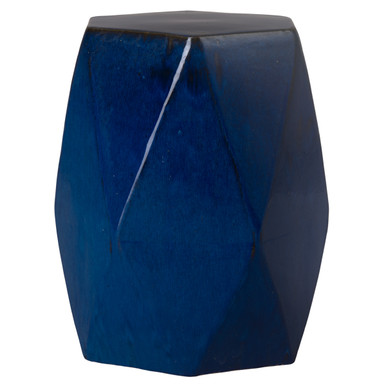 Brilliant Matrix Stool/Table, Blue - Demarchelier & Co.