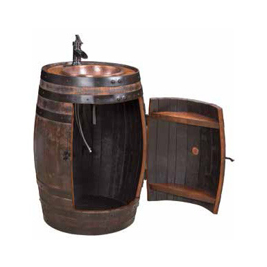 Barrel Vanity - Cherry Valley Furniture