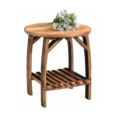 Rustic End Table