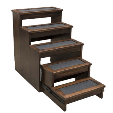 5 Step with 5" Risers | Real Wood | Cherry Valley Furniture