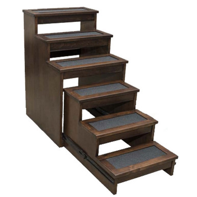 6 Step with 5" Risers | Real Wood | Cherry Valley Furniture