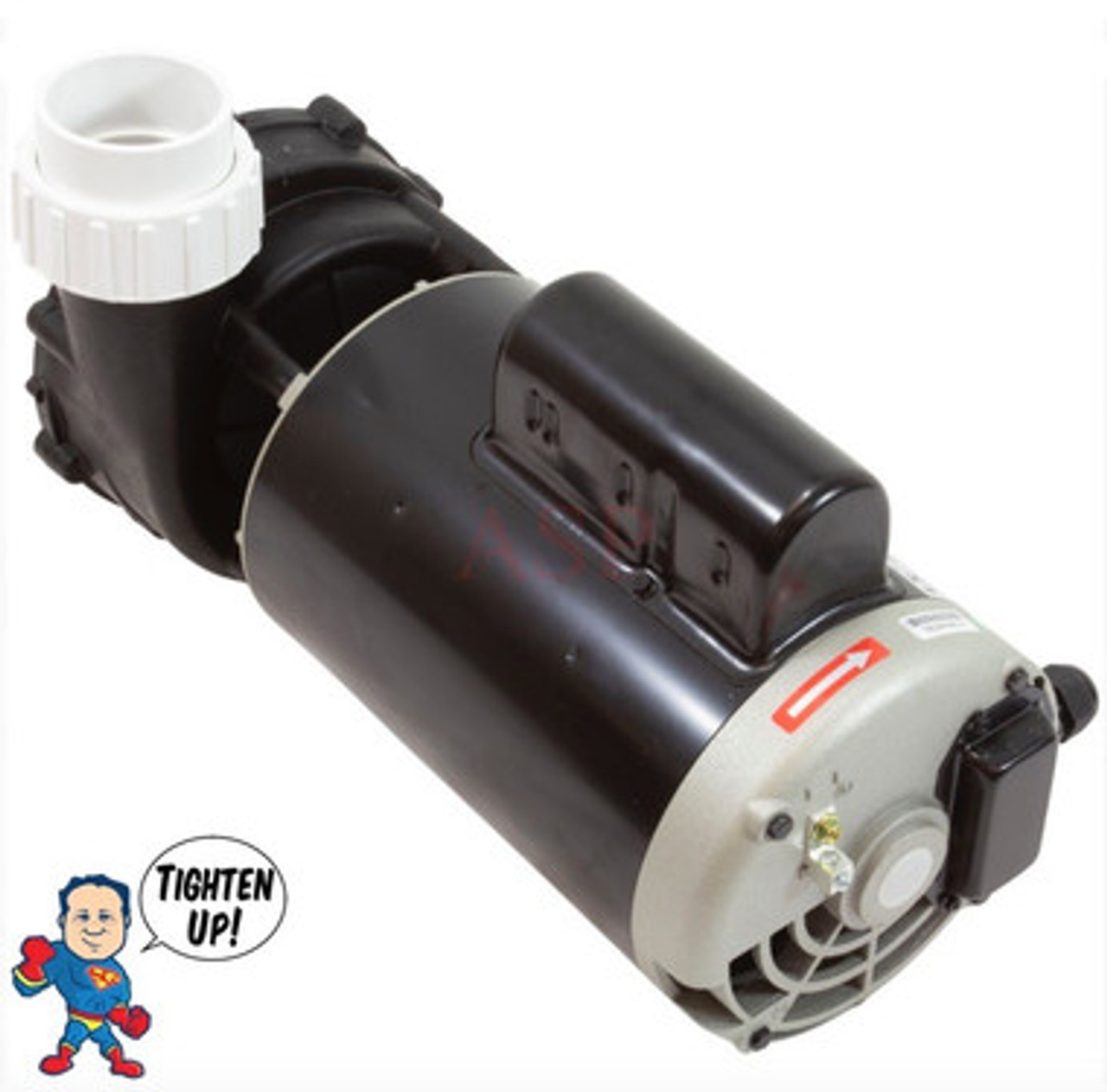 56Fr Jacuzzi® Sundance Intertek Baseless Pump 2" X 2" 1 Speed 230V ...