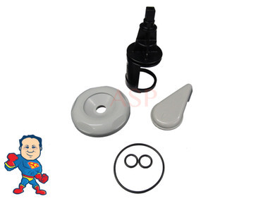 Diverter Valve Spa Gray Hot Tub O-Ring Smooth Scalloped Cap Stem Kit ...