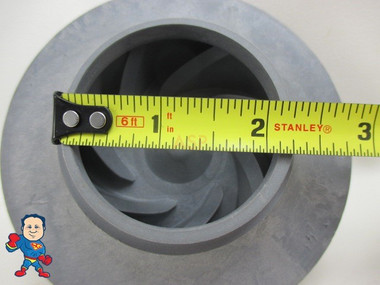 Impeller, Vico Ultima Ultra Jet Flo,4.0hp,Black/Green/Red