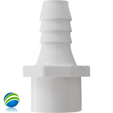 Barb Adapter, 1"Spg x 3/4" Ribbed Barb