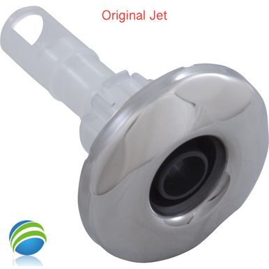 Typhoon 2" Directional Jet, SS/Graphite - New Style!
