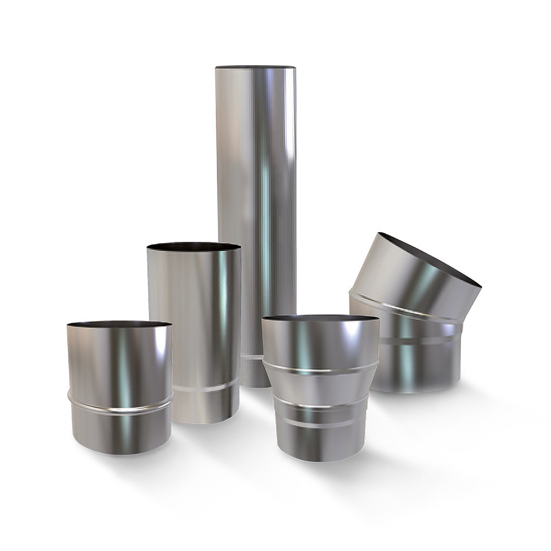 Enkelwandige RVS kachelpijp aanschaffen | Heating World