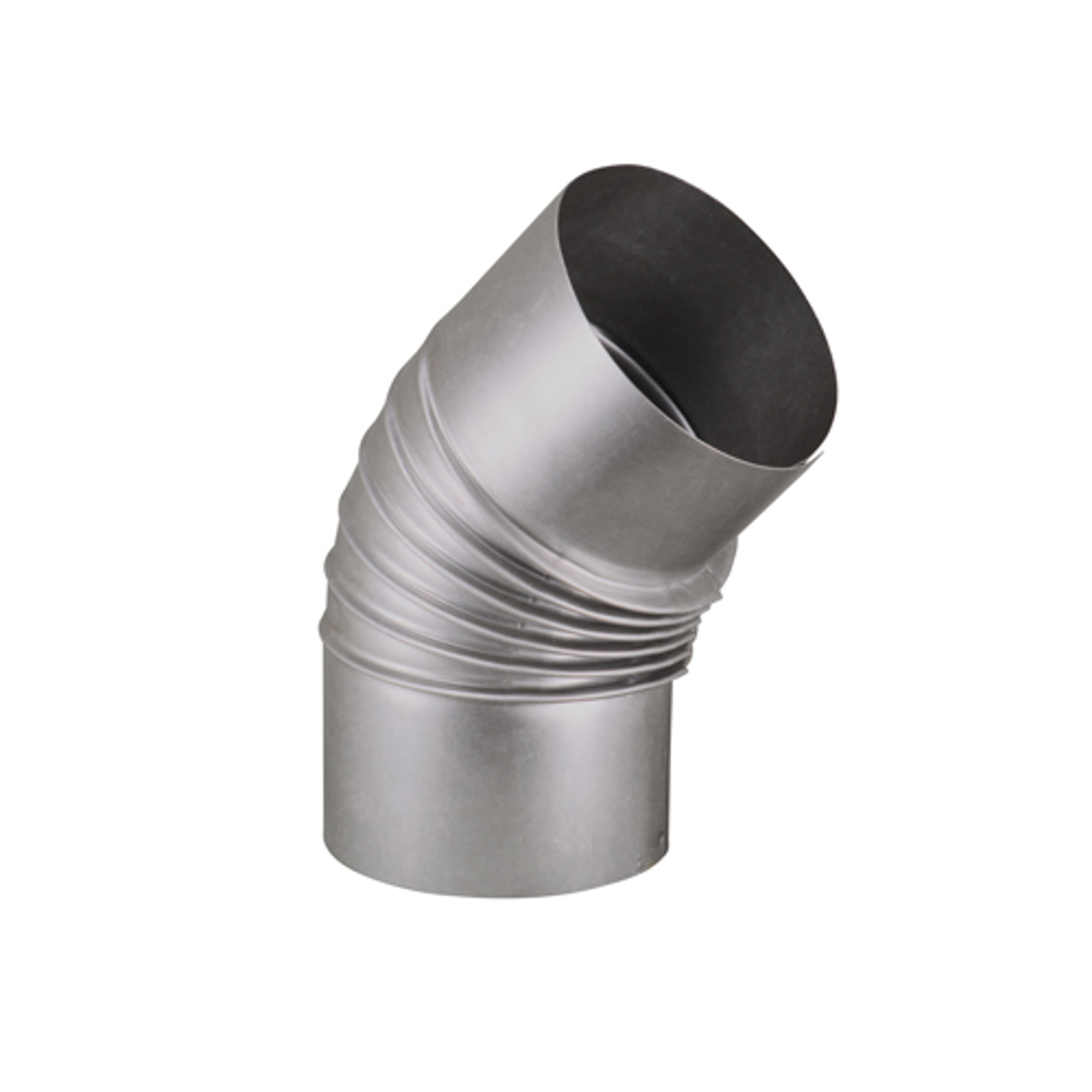 Bocht 45° Ø 130mm Gegalvaniseerd staal | Heating World