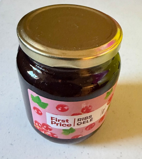 Red Currant Jelly (Ribs Gelé) - First Price -400g (14.1oz) - Nordisk Import