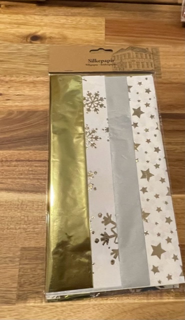 Silkepapir - Silk Paper - 4 Pieces - Nordisk Import