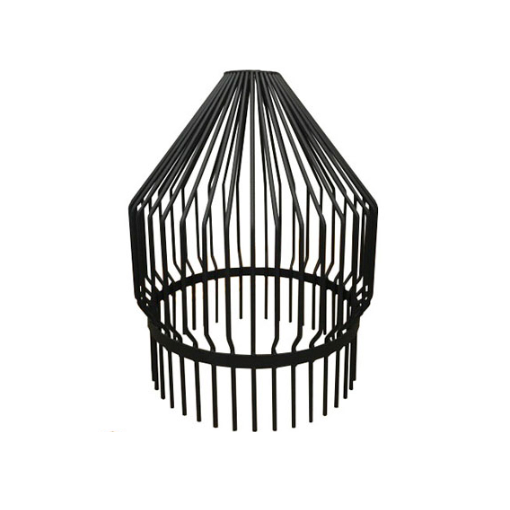 Trash Bar Guard | Black | 15 inch