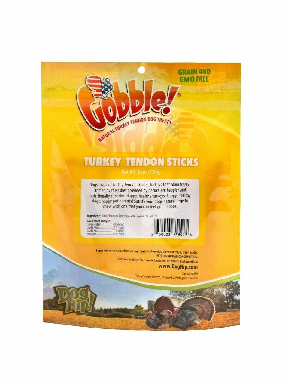 Best Turkey Tendon Sticks: 6 Oz. 22-25 Pieces | Bully Sticks Direct