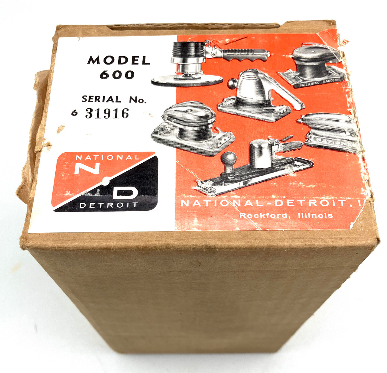 National Detroit / Dynabrade 600 Inline Air Sander-In Stock