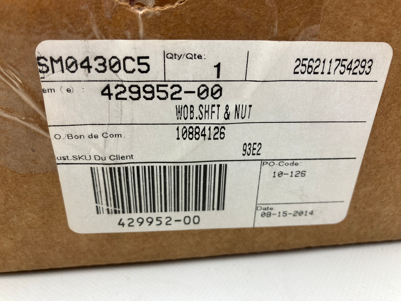 Dewalt 429952-00 Wobble Shaft & Gear-DW309 DW309K Saw-In Stk