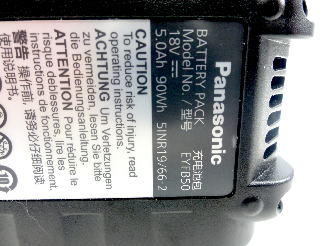 Panasonic EYFB50 Battery 18V 5.0Ah Li-ion-Tool Parts Ace