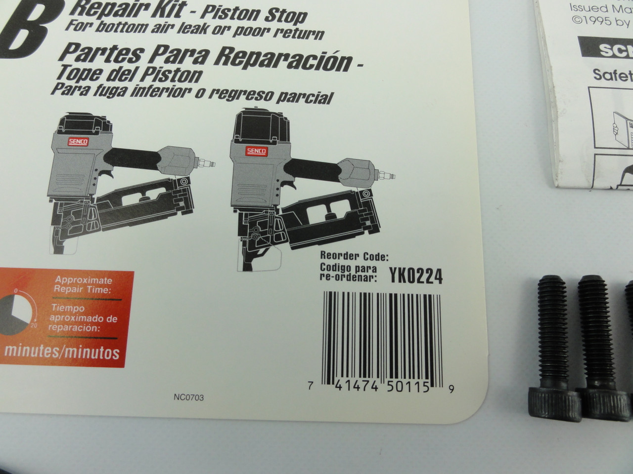 Senco YK0224 Piston Stop Repair Kit “B” For SCN60 SCN65