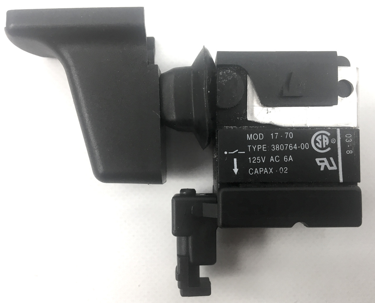 Black Decker B&D 143847-00 Switch-1166 1167 22866 22867 27104 27144 ...