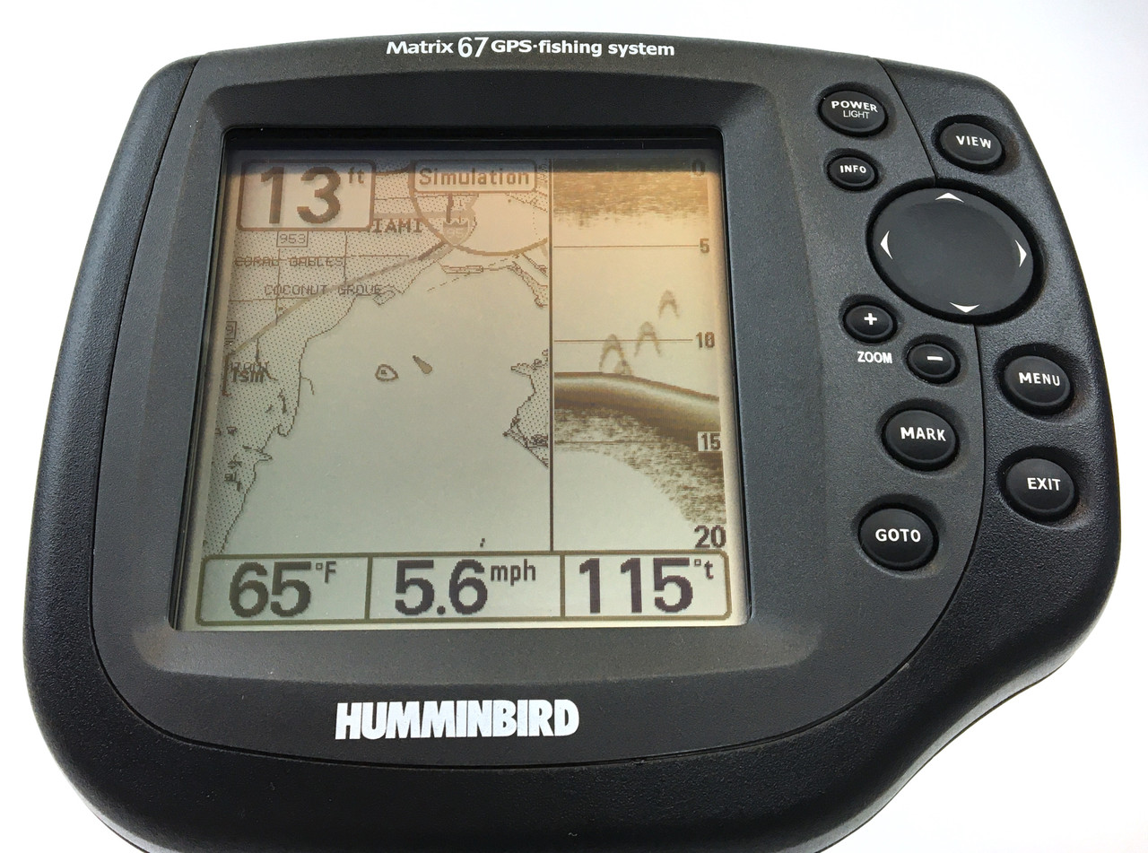 Humminbird Matrix GPS Fishfinder 5” Screen-Head Unit-In Stk
