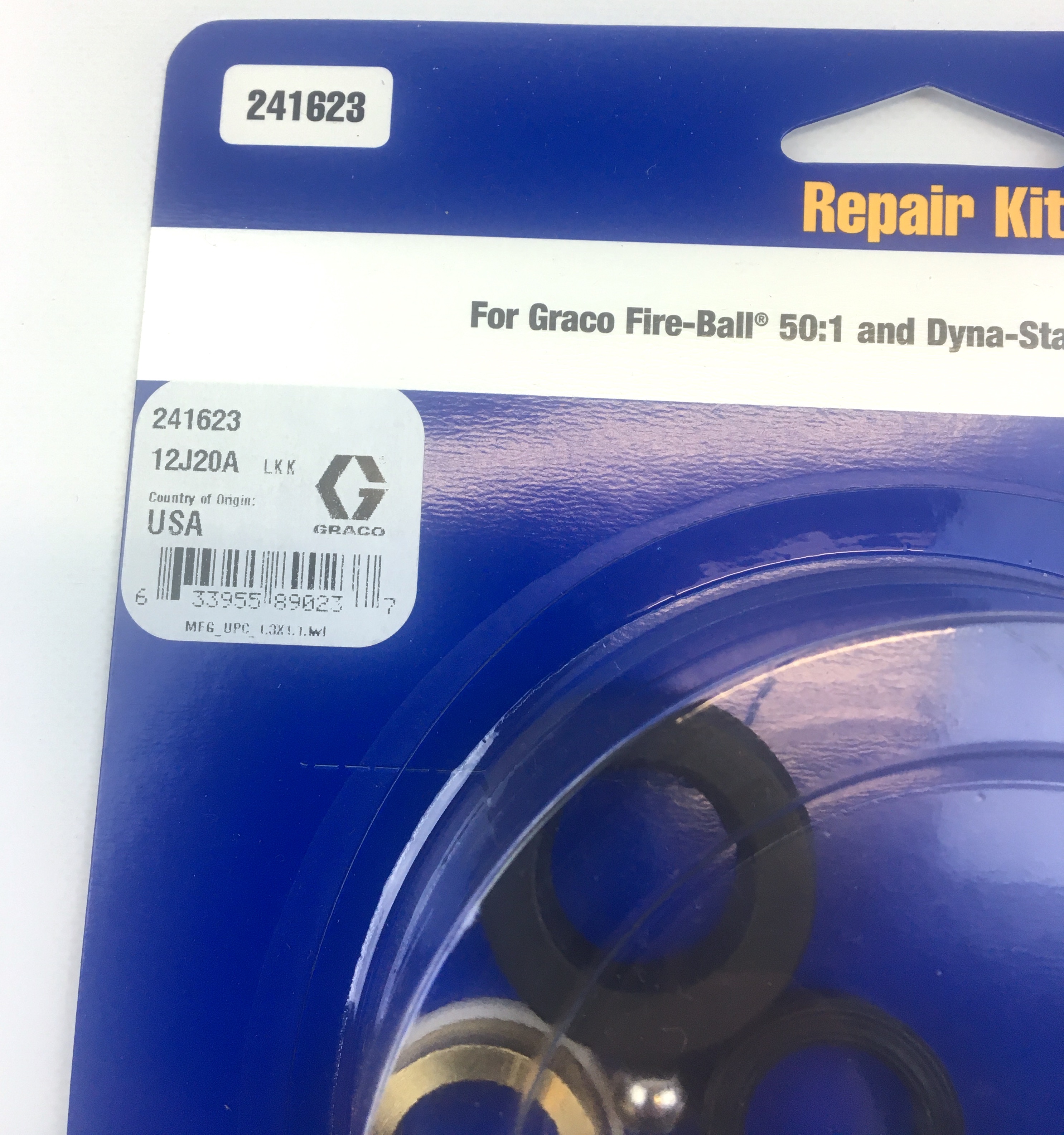 Graco-Dynastar # 241623 Pump Repair Kit-50:1 FIRE-BALL 300