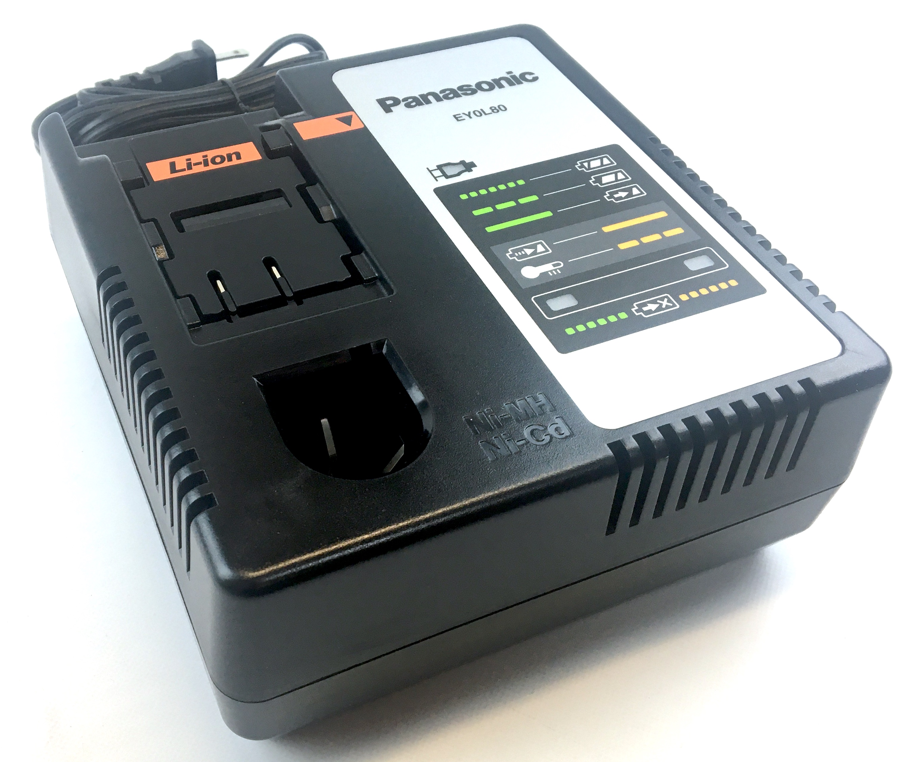 Panasonic EY0L80 Charger-for NiCd NiMh Li-Ion EY9L40 EYFB30