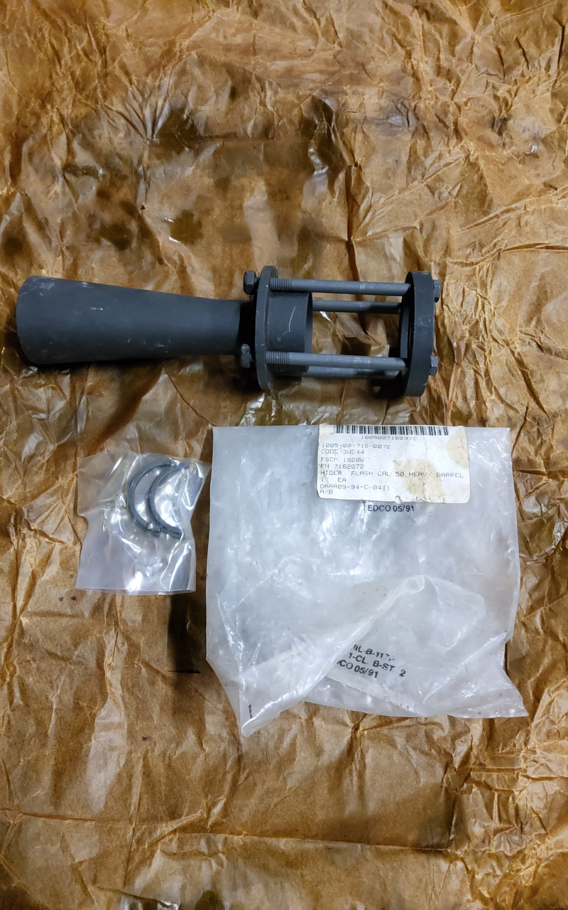 M2 BROWNING flash hider - cone