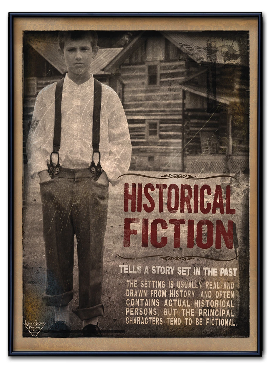 Literary Genres - Set of Eight Classroom Posters. Literary Art Prints ...