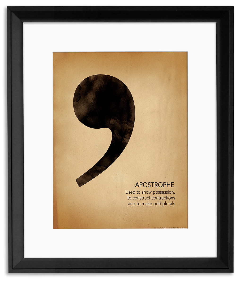 Popular Punctuation Poster Set - Grammar and Writing Posters. - Echo-Lit