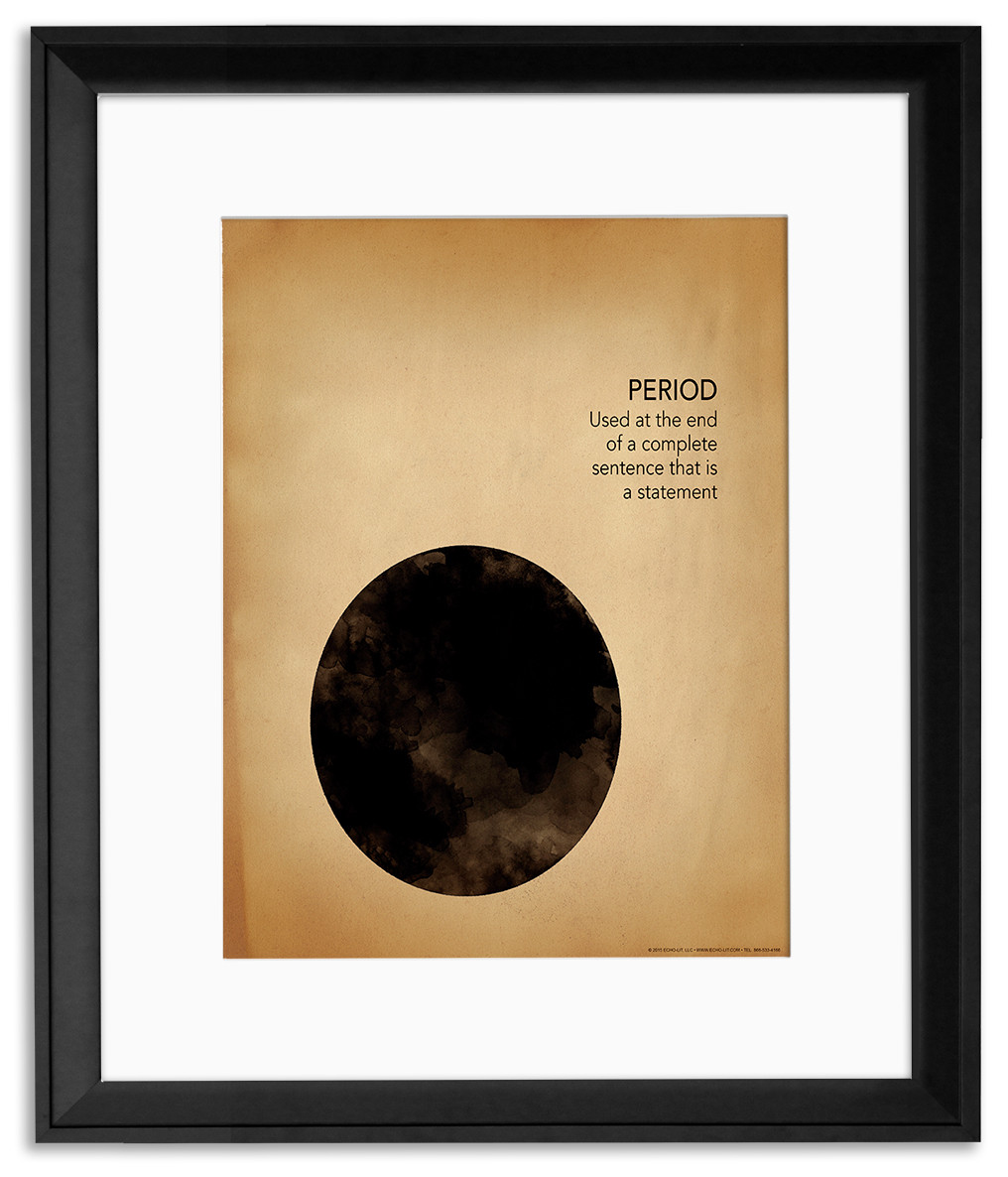 Popular Punctuation Poster Set - Grammar and Writing Posters. - Echo-Lit