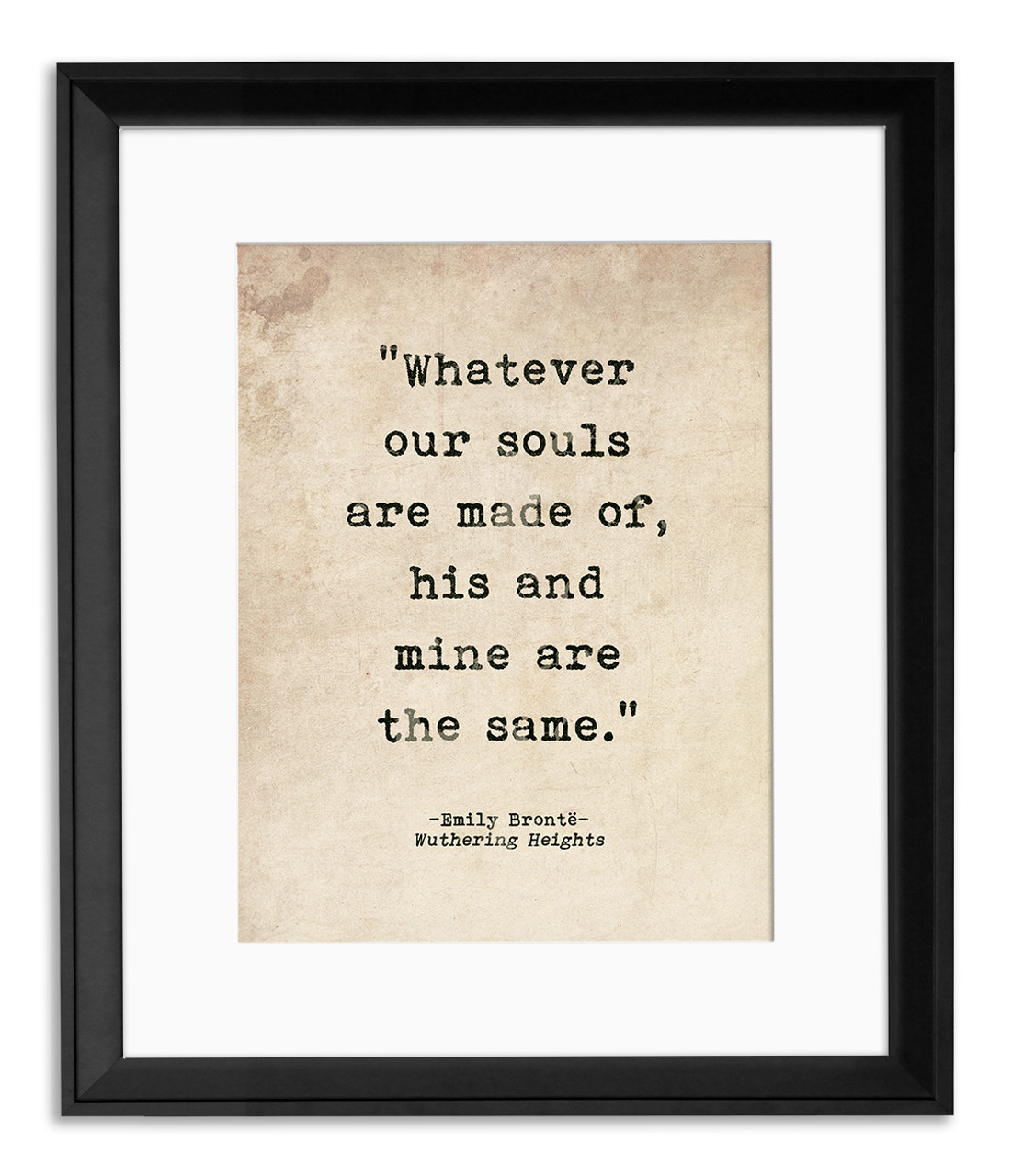 Romantic Literary Quote Poster Set - Echo-Lit