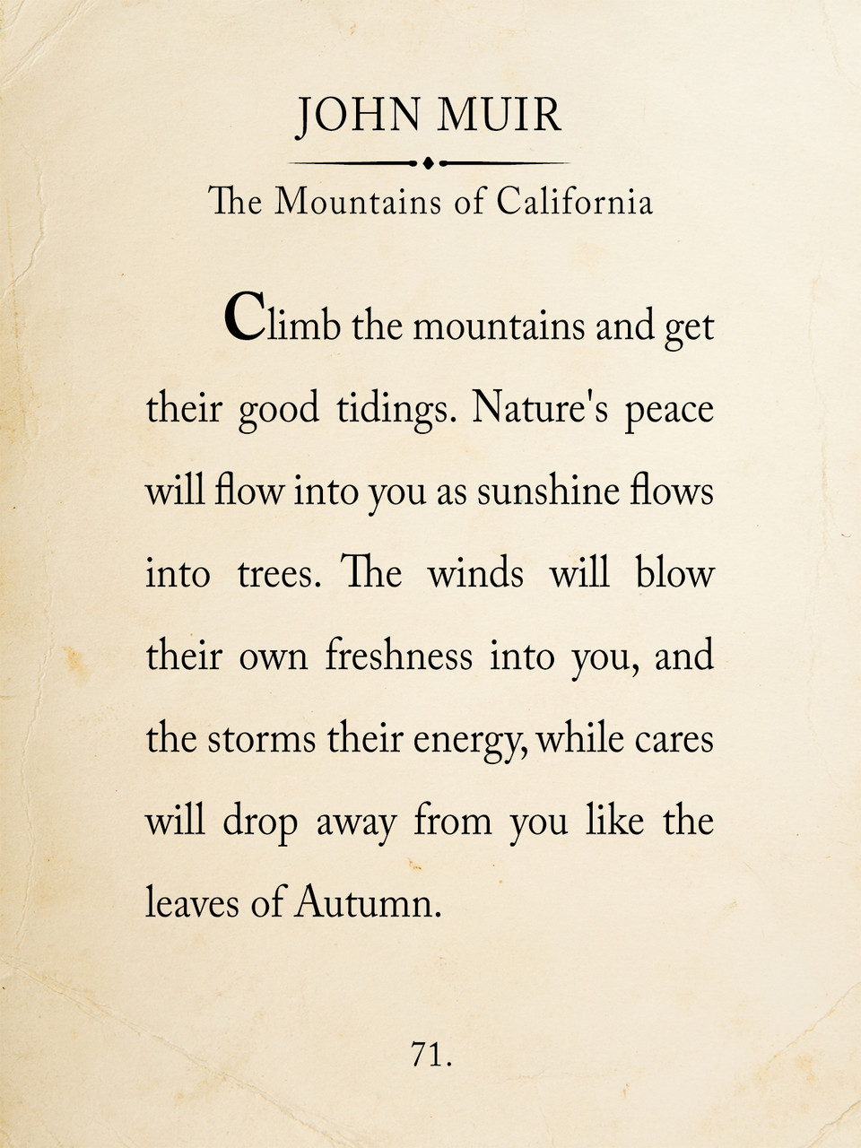 John Muir Book Quotes 40 Inspiring John Muir Quotes: On Nature,