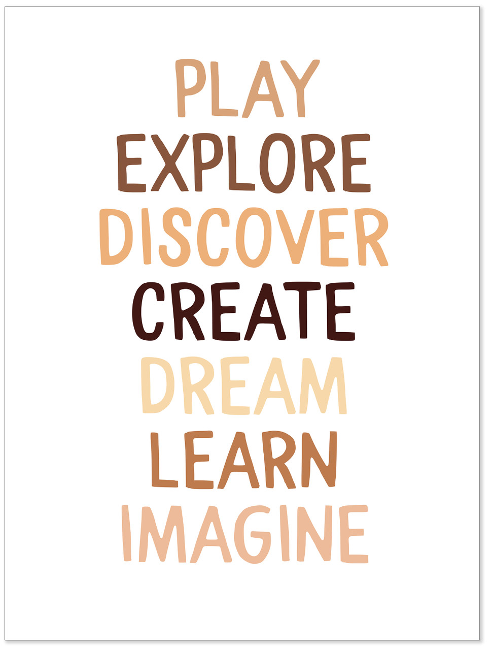 Be You Inspirational Inclusivity and Diversity Art Print. - Echo-Lit