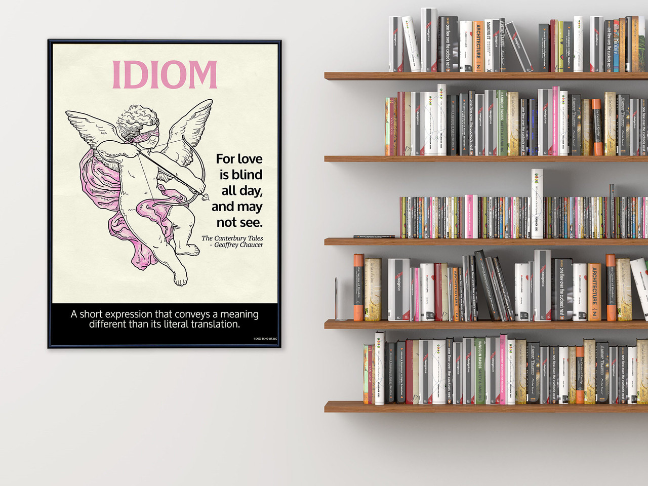 Idiom: Literary Tools Poster - Echo-Lit