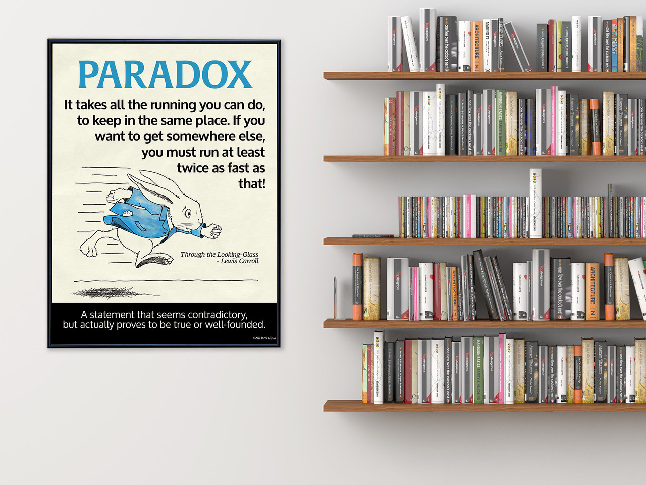 Paradox: Literary Tools Poster - Echo-Lit