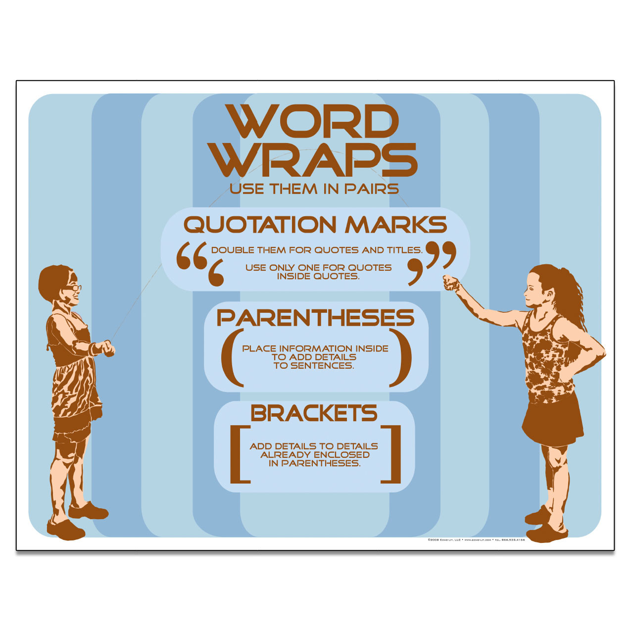 Punctuation Three Poster DIGITAL DOWNLOAD Bundle - Echo-Lit