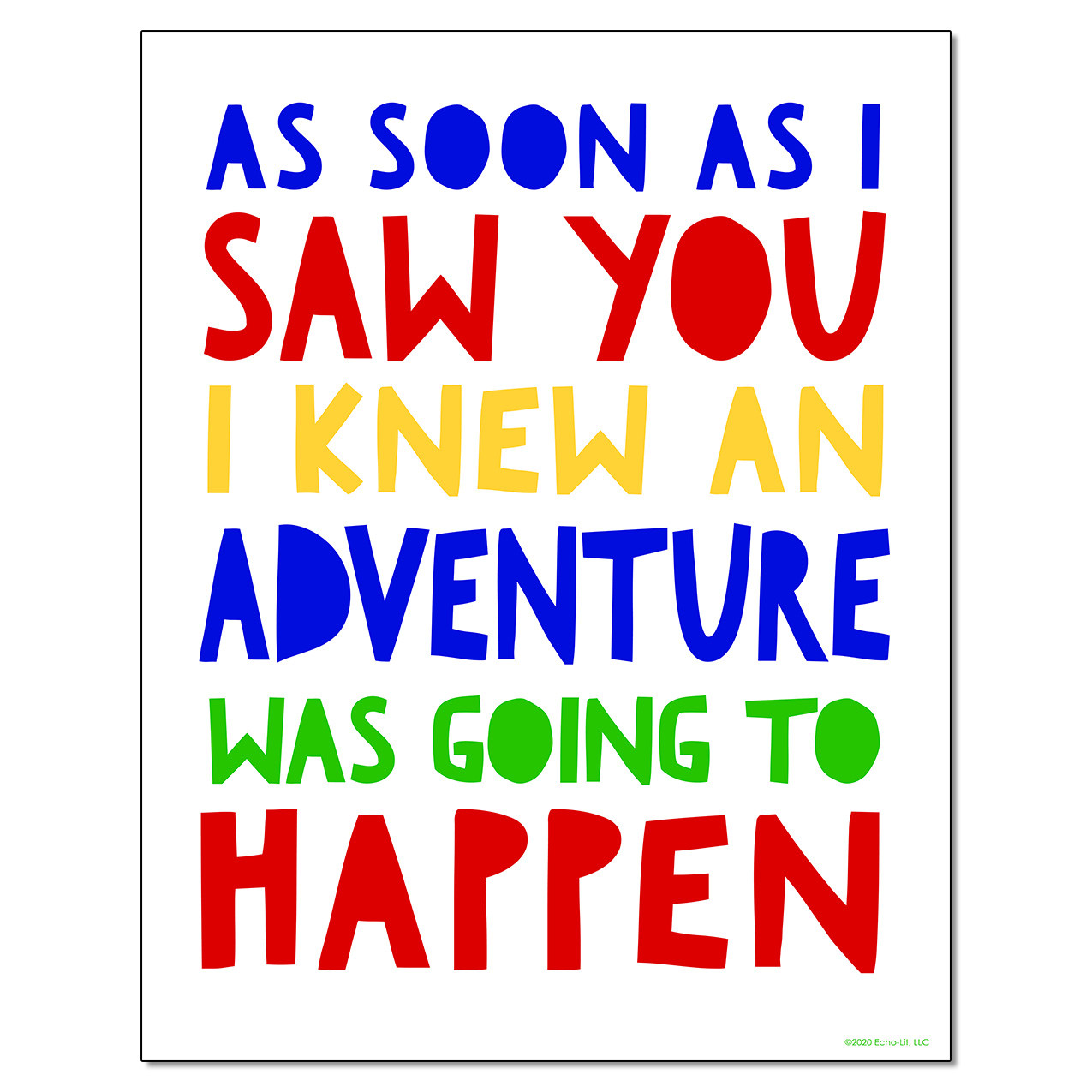 Winnie the Pooh Adventure Quote - Literary Art Poster DIGITAL DOWNLOAD ...