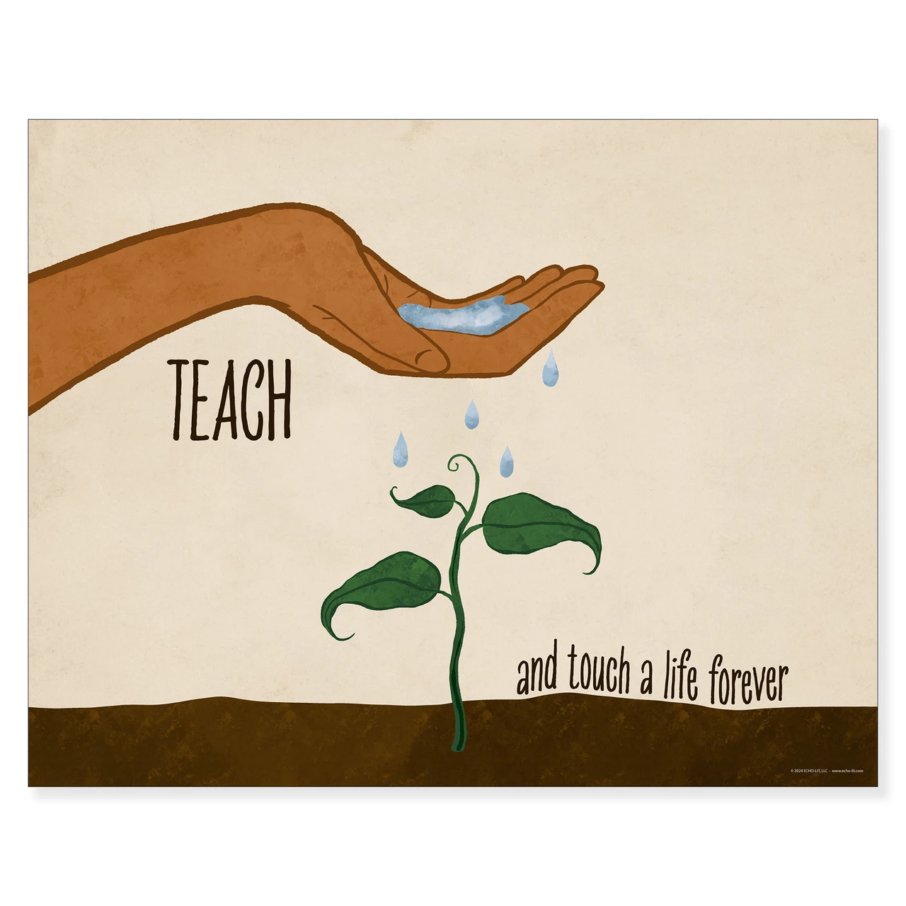 Teacher Appreciation Motivational Posters Set of Seven Inspirational ...